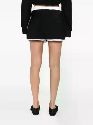Alexander Wang Pleated Key-detail Shorts