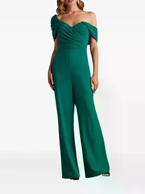 Tadashi Shoji Draped Off-shoulder Jumpsuit