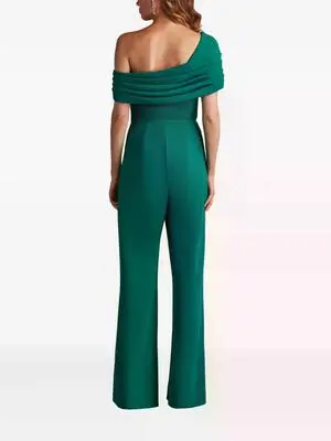 Tadashi Shoji Draped Off-shoulder Jumpsuit