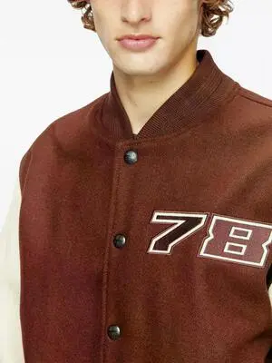 DIESEL® L-kopf Wool-blend Varsity Jacket
