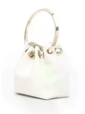 JIMMY CHOO Micro Bon Bon Bag - White