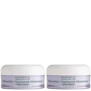 EMINENCE ORGANIC SKIN CARE Bakuchiol + Niacinamide Moisturizer Duo - One-color