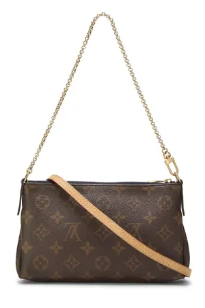 LOUIS VUITTON Monogram Pallas Clutch - Navy