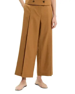 Theory Deep Pleated Pants - Copper
