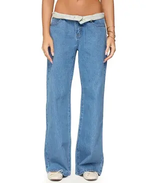 Edikted Printed Jeans For Women