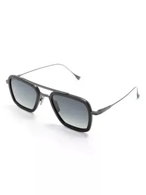 Dita Flight.006 Square-frame Sunglasses - Black