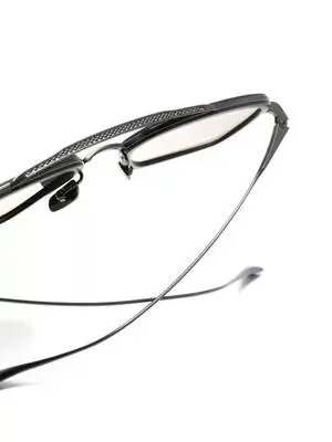 Dita Flight.006 Square-frame Sunglasses - Black