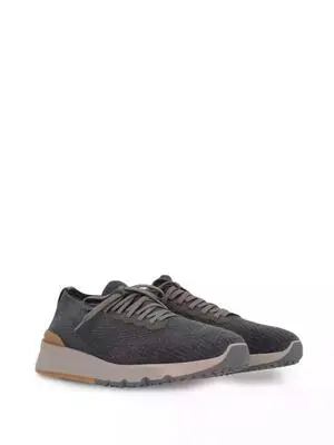 Brunello Cucinelli Knitted-upper Sneakers