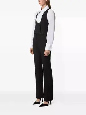 Nina Ricci Double-breasted Halter Vest