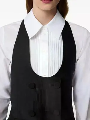 Nina Ricci Double-breasted Halter Vest