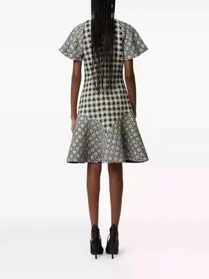 Nina Ricci Tweed Flared-hem Mini Dress