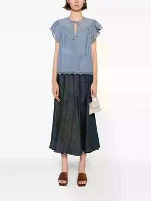 Ulla Johnson Effie Top - Blue