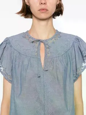 Ulla Johnson Effie Top - Blue