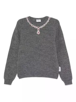 Moschino Embellished Knitwear For Women