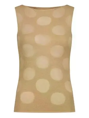 Paloma Wool Rory Patterned Sleeveless Top