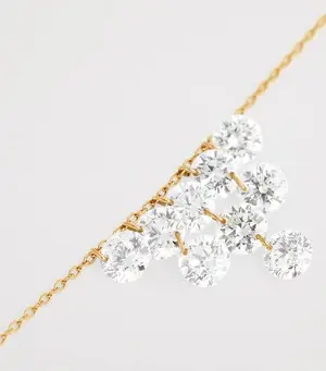 PERSEE Céleste Triangle Diamond Necklace - Gold