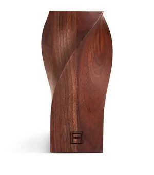 Assouline Walnut Twist Bookends - Brown