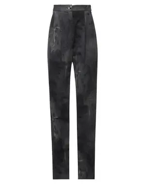 GAELLE PARIS Straight-leg Glen Plaid Trousers