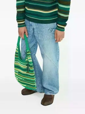 JW Anderson Striped Merino Wool Sweater