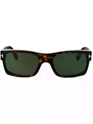 TOM FORD Rectangle-frame Sunglasses - Brown