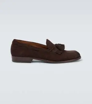 Dunhill Suede Loafers