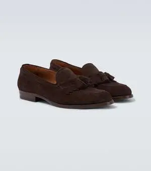Dunhill Suede Loafers