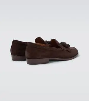 Dunhill Suede Loafers