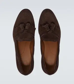 Dunhill Suede Loafers