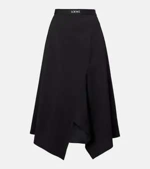 Loewe High-rise Midi Skirt