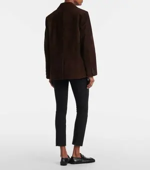 Vince Suede Blazer - Brown