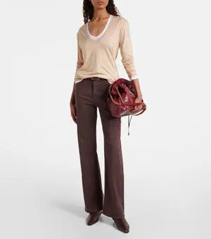 Paris Texas Bettina 25 Leather Ankle Boots - Brown