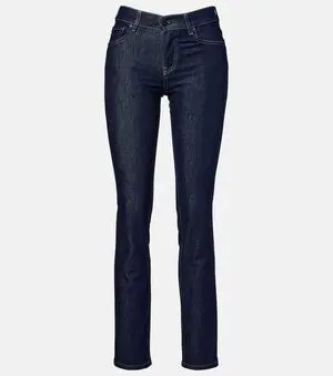 Ag Cologne Mid-rise Straight Jeans
