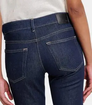 Ag Cologne Mid-rise Straight Jeans