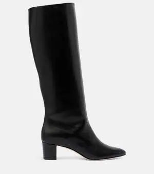 Manolo Blahnik Myra 50 Leather Boots