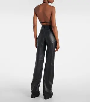 Attico Fringed Halterneck Bralette