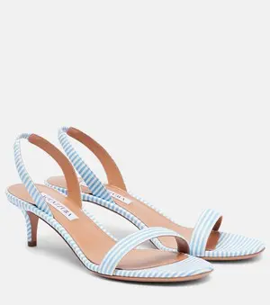 Aquazzura Striped Shoes For Women