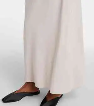 Tove Draped Woven Maxi Dress