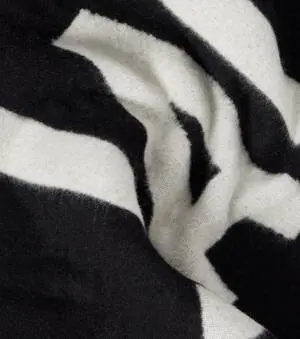 Jacquemus Jacquard Logo Virgin Wool Scarf