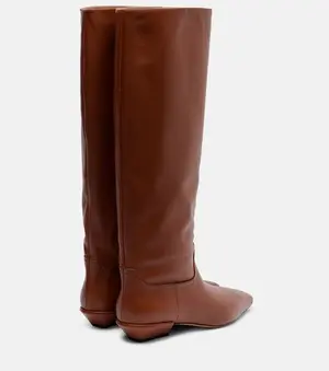 Paris Texas Bettina 25 Leather Knee-high Boots