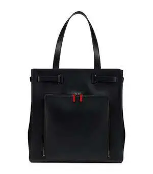 CHRISTIAN LOUBOUTIN Djanis Leather Tote Bag - Red