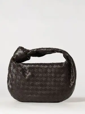 Bottega Veneta Teen Jodie Bag In Woven Leather - Brown