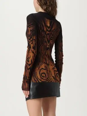 JEAN PAUL GAULTIER Long Sleeve Top - Brown