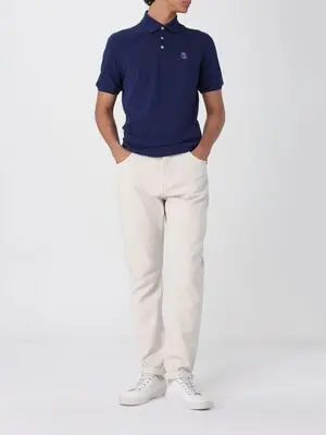 Brunello Cucinelli Polo Shirt - Blue