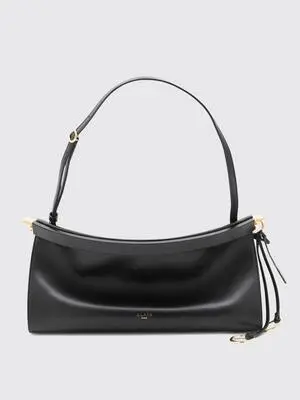 Alaïa Leather Shoulder Bag - Black