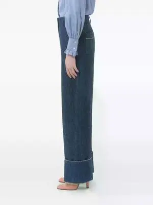Valentino Garavani Denim Chambray Pants