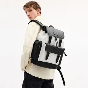 COACH Sprint Backpack In Colorblock Signature Canvas