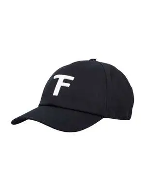 TOM FORD Baseball Cap - Black + Cream