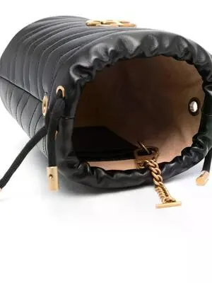 Gucci Mini Gg Marmont Bucket Bag - Black
