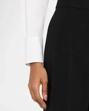 Carolina Herrera High-rise Wide-leg Wool Pants - Black