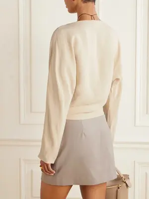 Matteau Button-detailed Woven Top